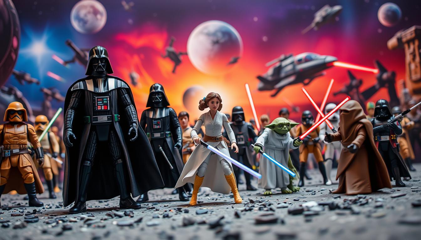 Magia das Action Figures de Star Wars: Para Fãs e Colecionadores